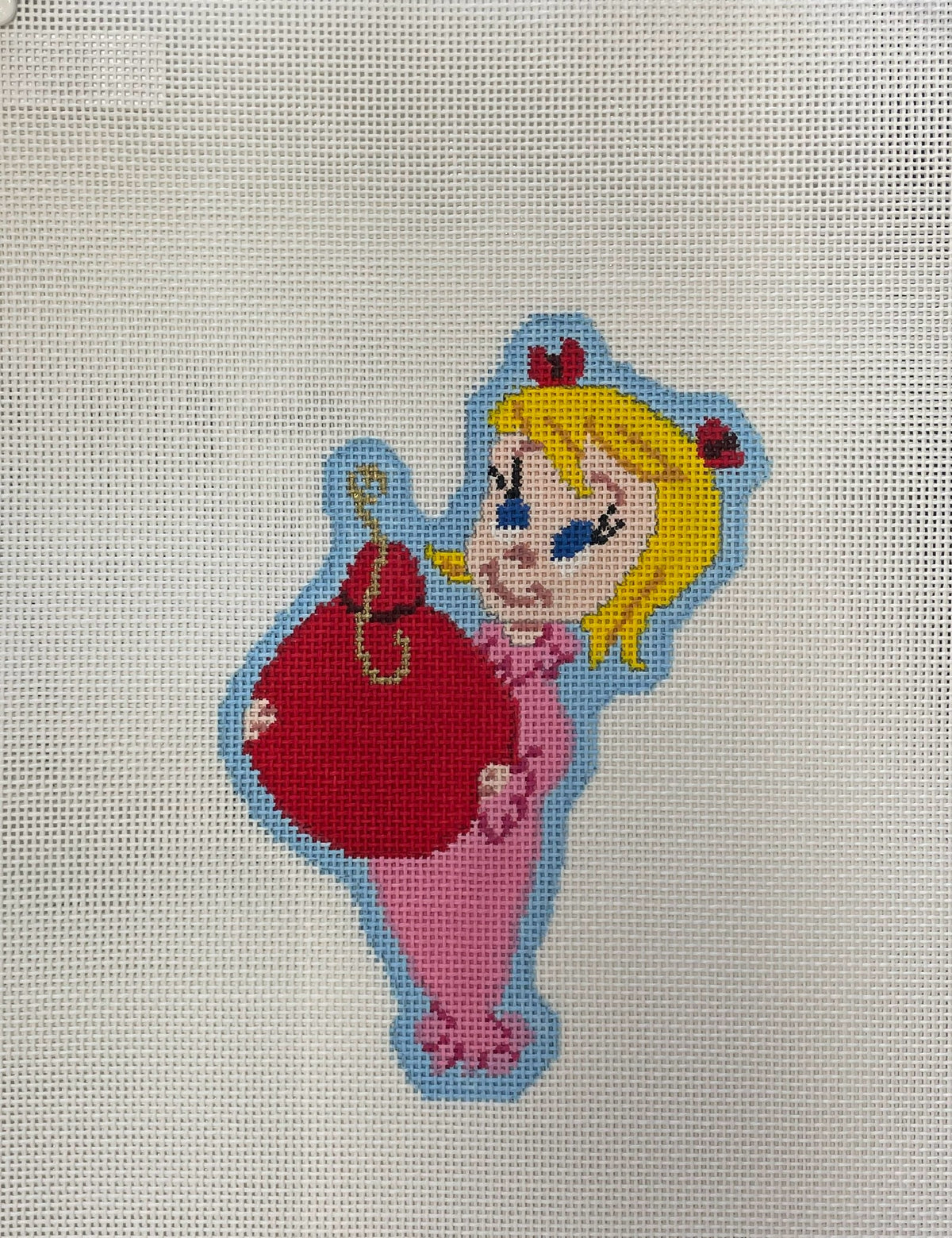 Cindy Lou Who Holding Ornament- Grinch Series — Stitching Chicks ...