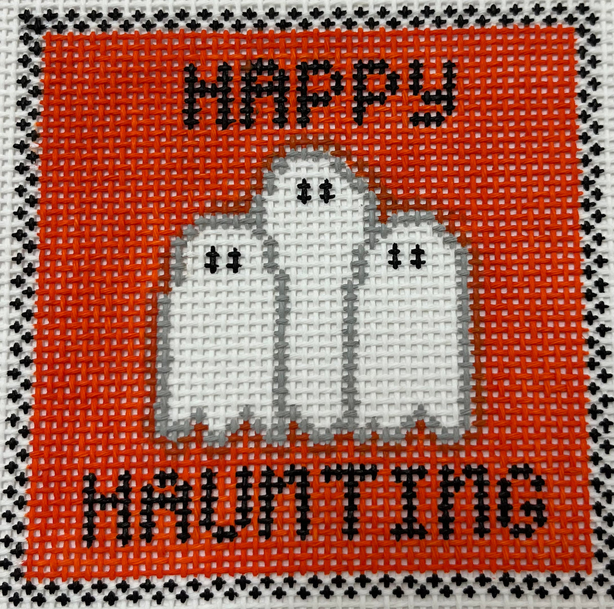 Happy Haunting — Stitching Chicks Needlepoint