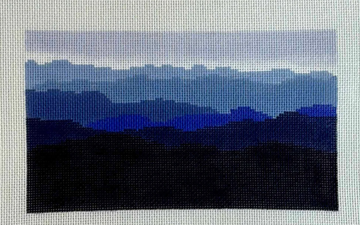 Blue Ridge Mountains — Stitching Chicks Needlepoint
