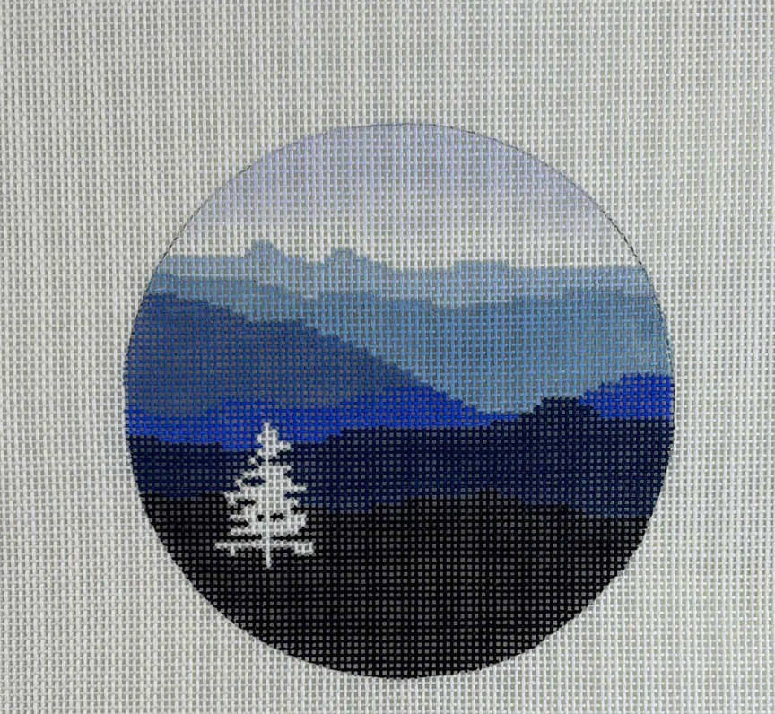 Blue Ridge Christmas — Stitching Chicks Needlepoint