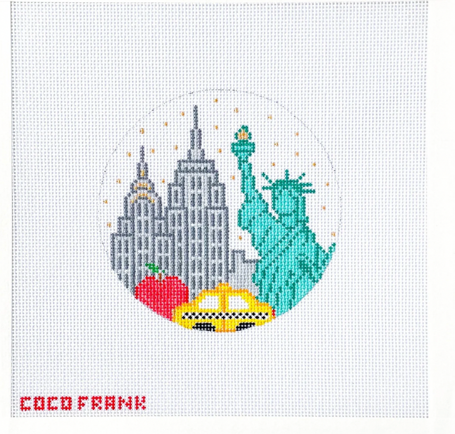 Coco Frank Studio — Stitching Chicks Needlepoint