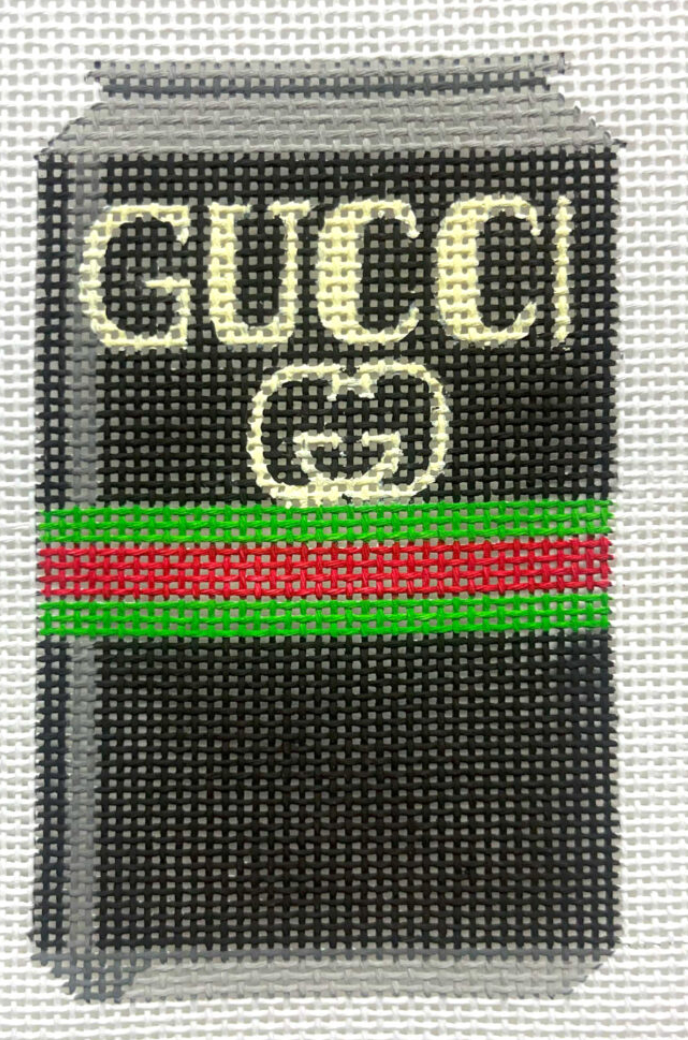 Gucci Soda Can — Stitching Chicks Needlepoint