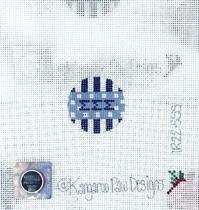 1.5" fob insert-Sigma Sigma Sigma — Stitching Chicks Needlepoint