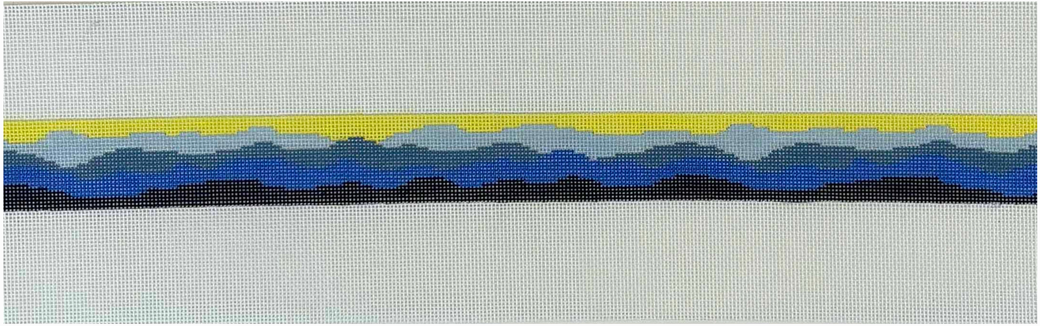 Blue Ridge Belt — Stitching Chicks Needlepoint