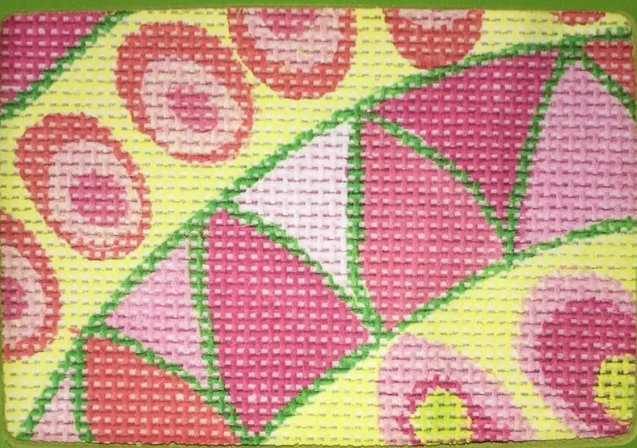 Planet Earth Credit Card Case Insert – Pucci Waves & Dots – pinks & gr ...